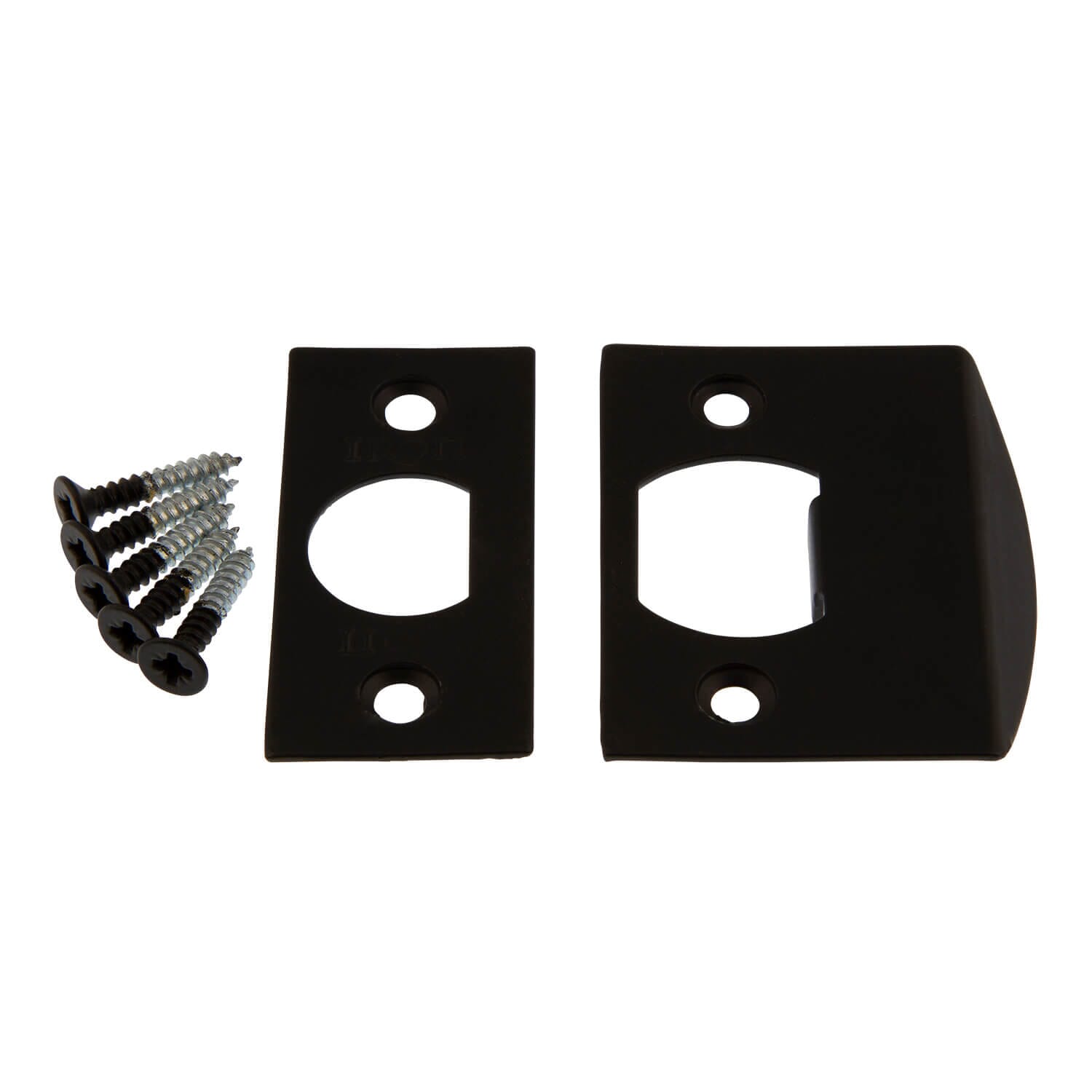 Square Latch Kit in Black Iron - Ageless Iron Hardware