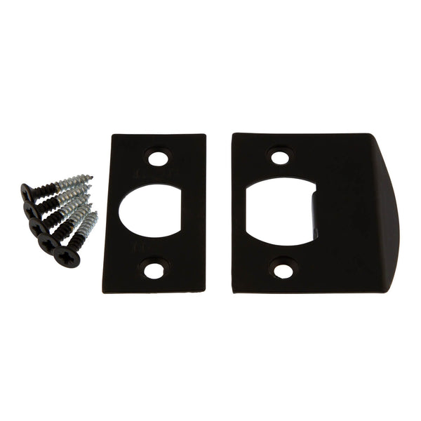 Square Latch Kit in Black Iron - Ageless Iron Hardware