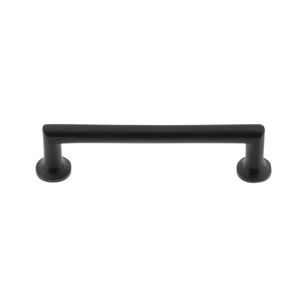 Barn 4" Angled Corner Handle Cabinet Pull - Ageless Iron Hardware
