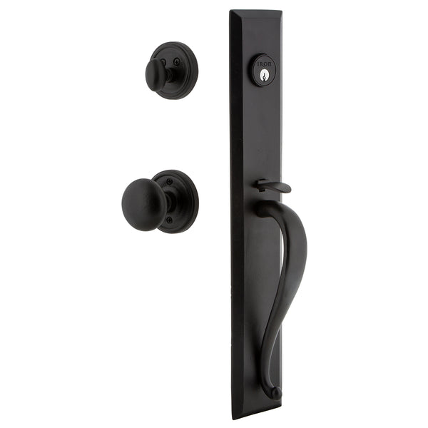 Black Entry Door Handlesets | Ageless Iron Hardware