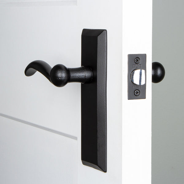 Keep Long Plate with Tine Lever - Ageless Iron Hardware