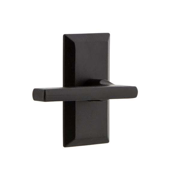 Vale Short Plate with Dirk Lever - Ageless Iron Hardware